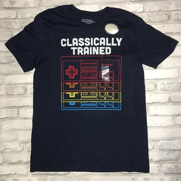 Nintendo | Shirts | Nwt Classically Trained Nintendo Tshirt | Poshmark